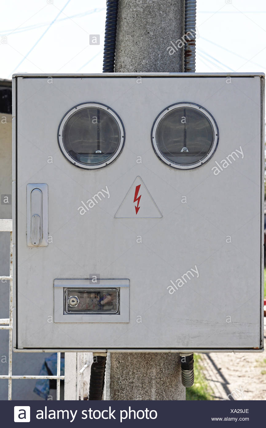 Electric Meter Box High Resolution Stock Photography and Images - Alamy