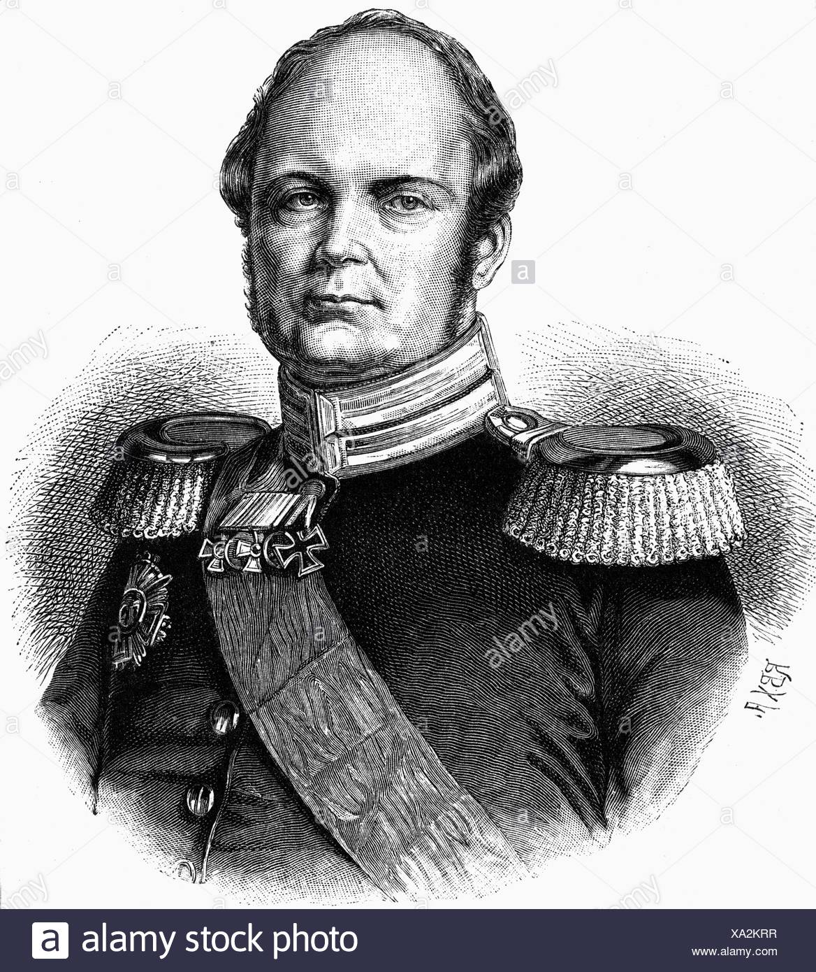 King Frederick William Iv Of Prussia Stock Photos & King Frederick ...