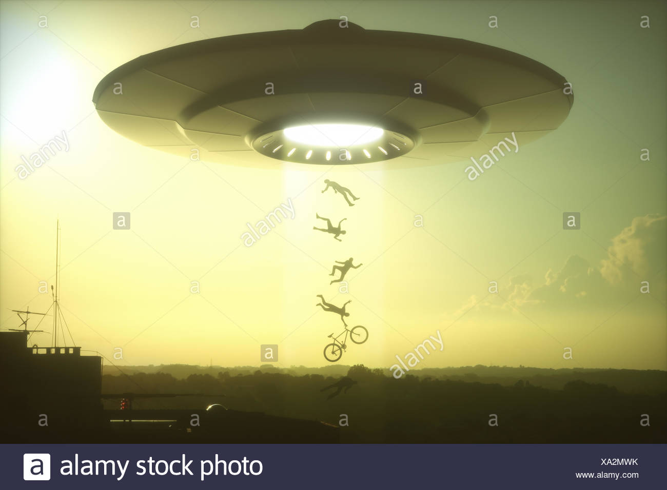 Alien Abduction High Resolution Stock Photography and Images - Alamy