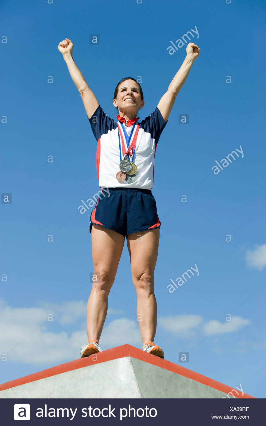 Olympic Podium High Resolution Stock Photography and Images - Alamy