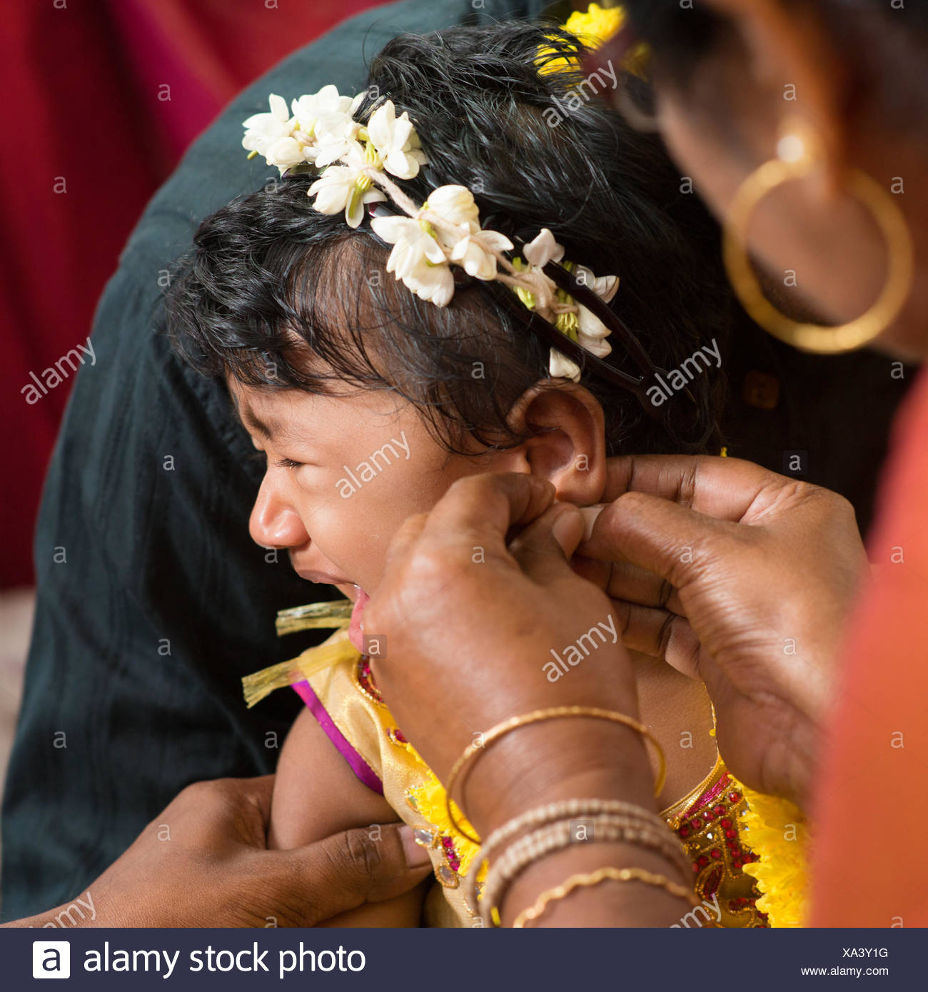 Ear Lobe Piercing High Resolution Stock Photography and Images - Alamy