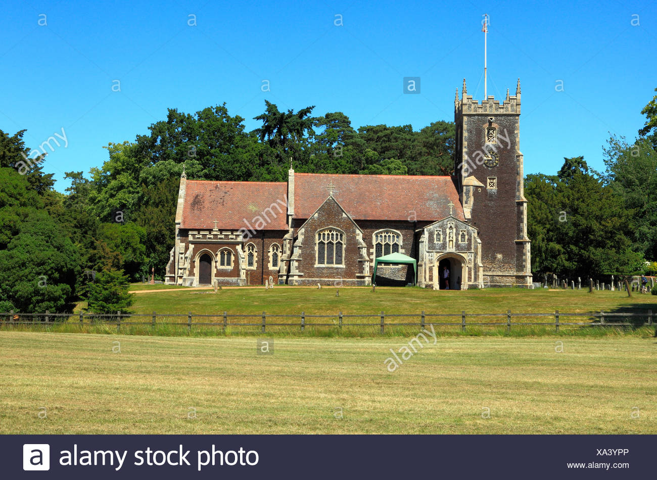Sandringham Parish Church Of St Mary Magdalene High Resolution Stock ...