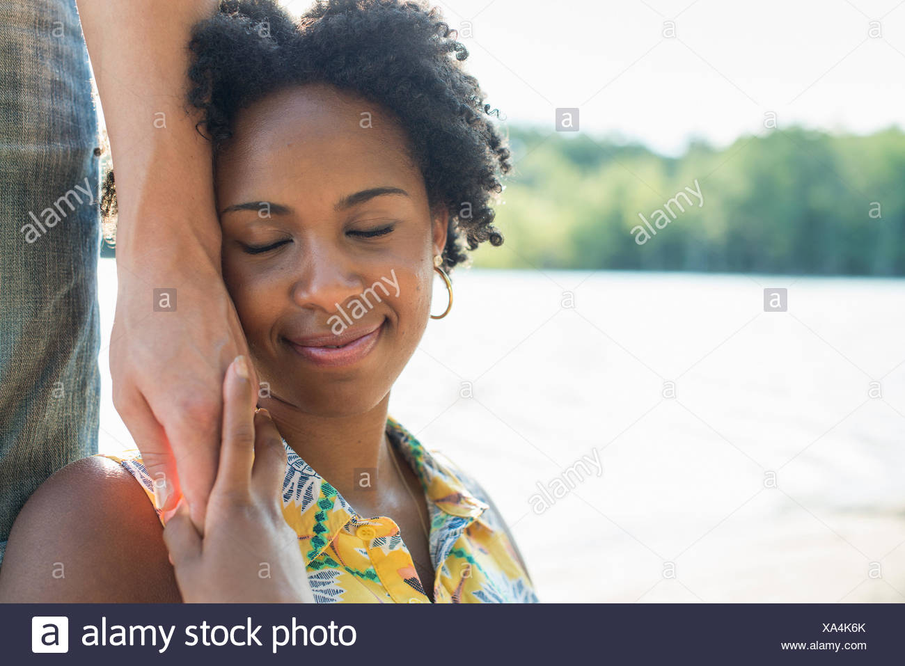 Hand At Cheek High Resolution Stock Photography and Images - Alamy