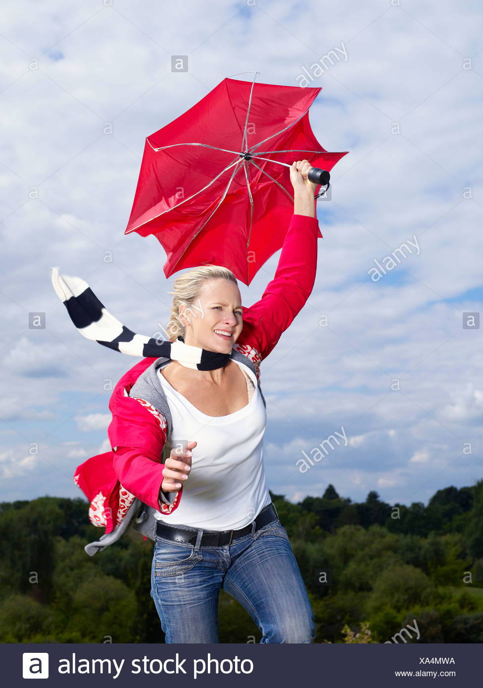 Scarf Blowing Wind High Resolution Stock Photography and Images - Alamy