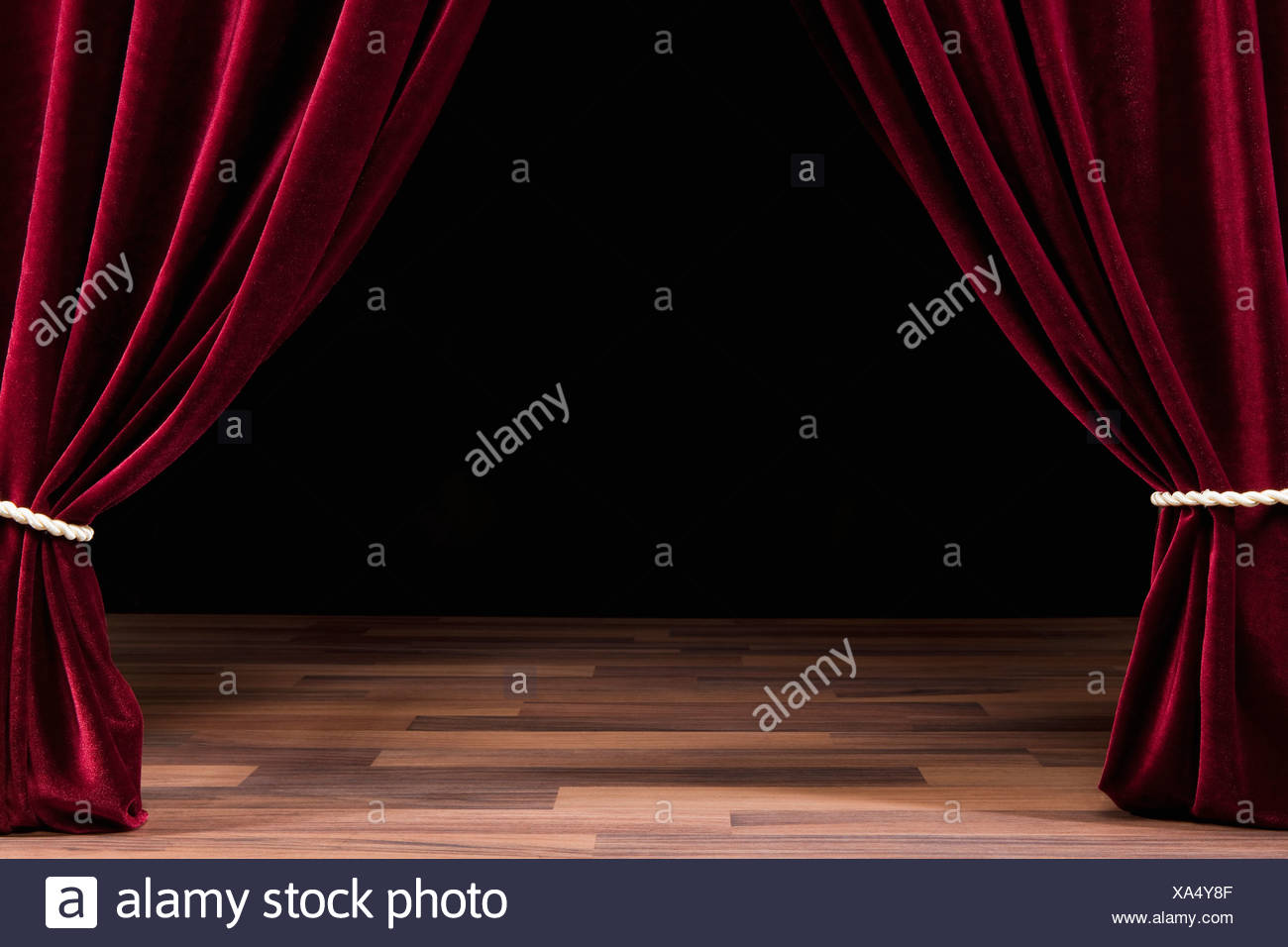 Empty Stage Curtain High Resolution Stock Photography and Images - Alamy