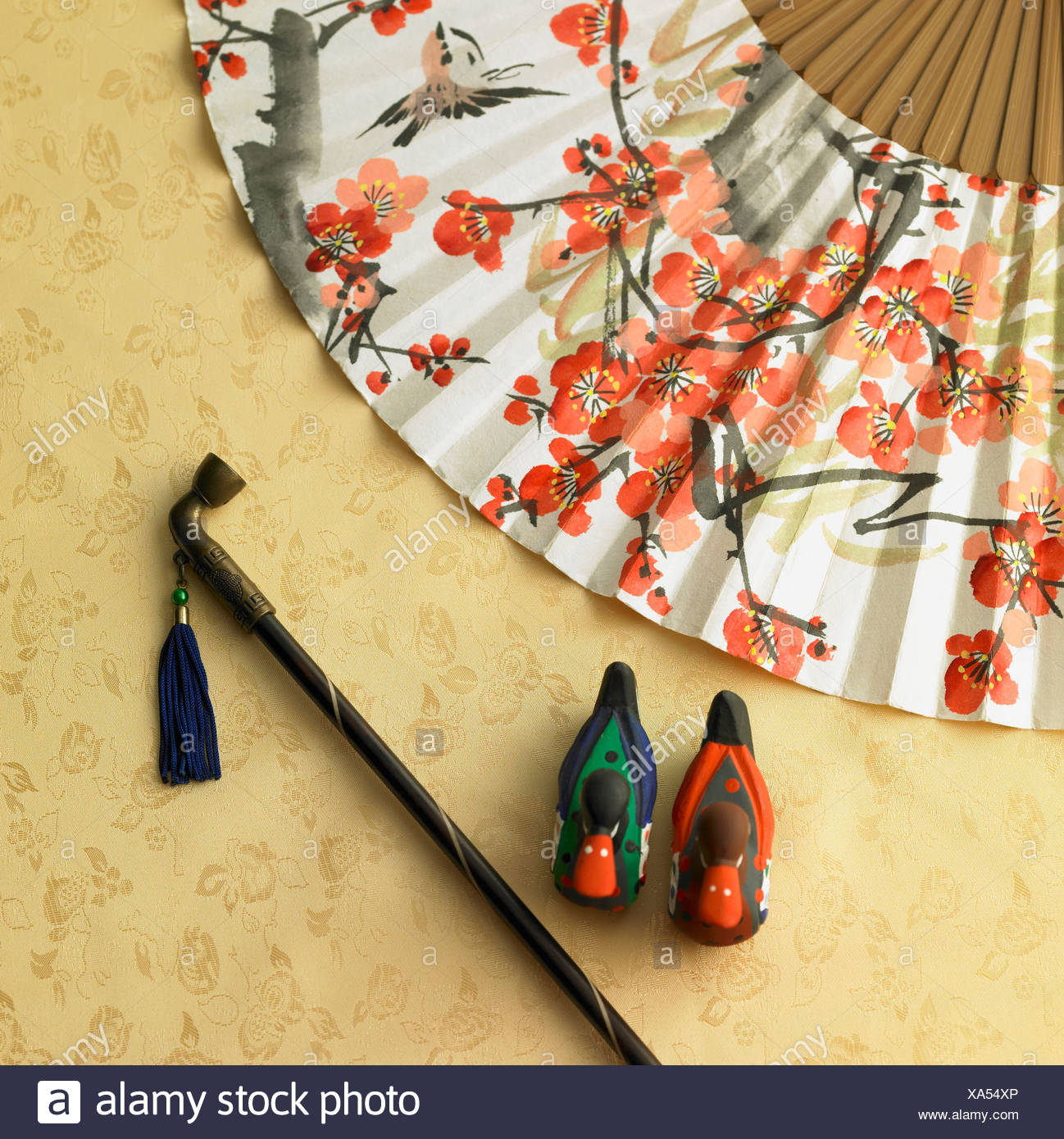 Korean Traditional Folding Fan High Resolution Stock Photography and ...