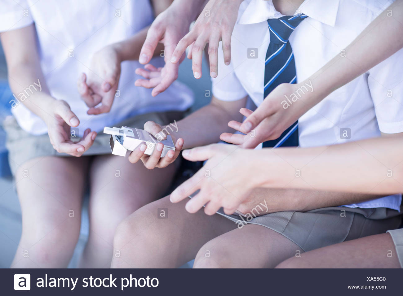 School Girls Smoking High Resolution Stock Photography and Images - Alamy