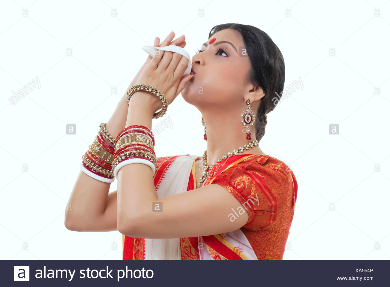 Blowing Conch Shell High Resolution Stock Photography and Images - Alamy
