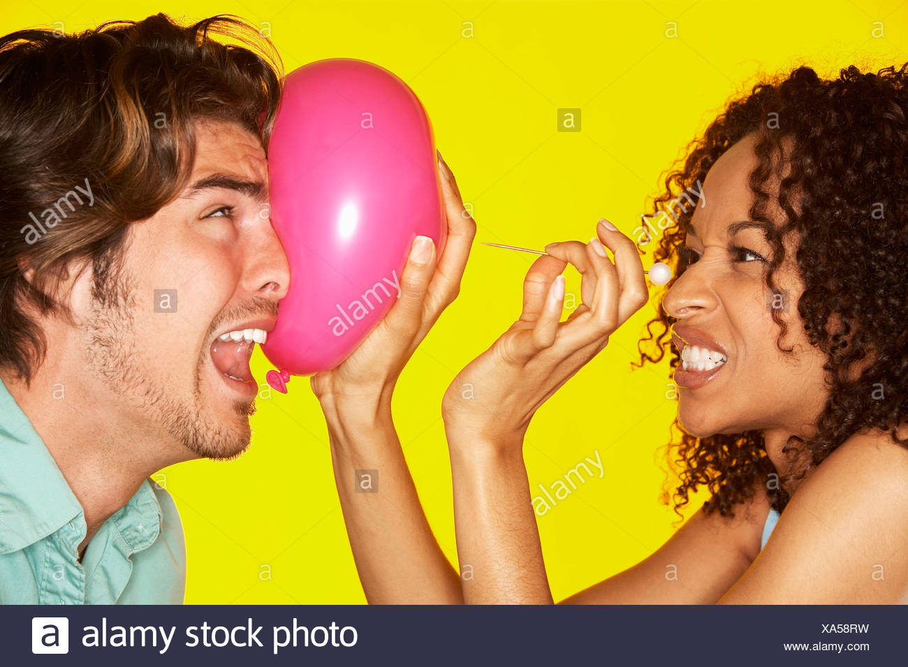 Exploding Balloon High Resolution Stock Photography and Images - Alamy