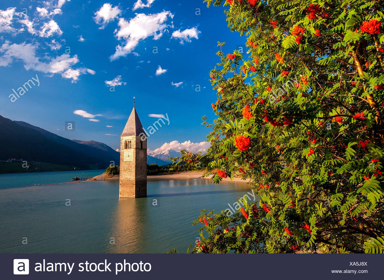 Lake Reschen High Resolution Stock Photography and Images - Alamy