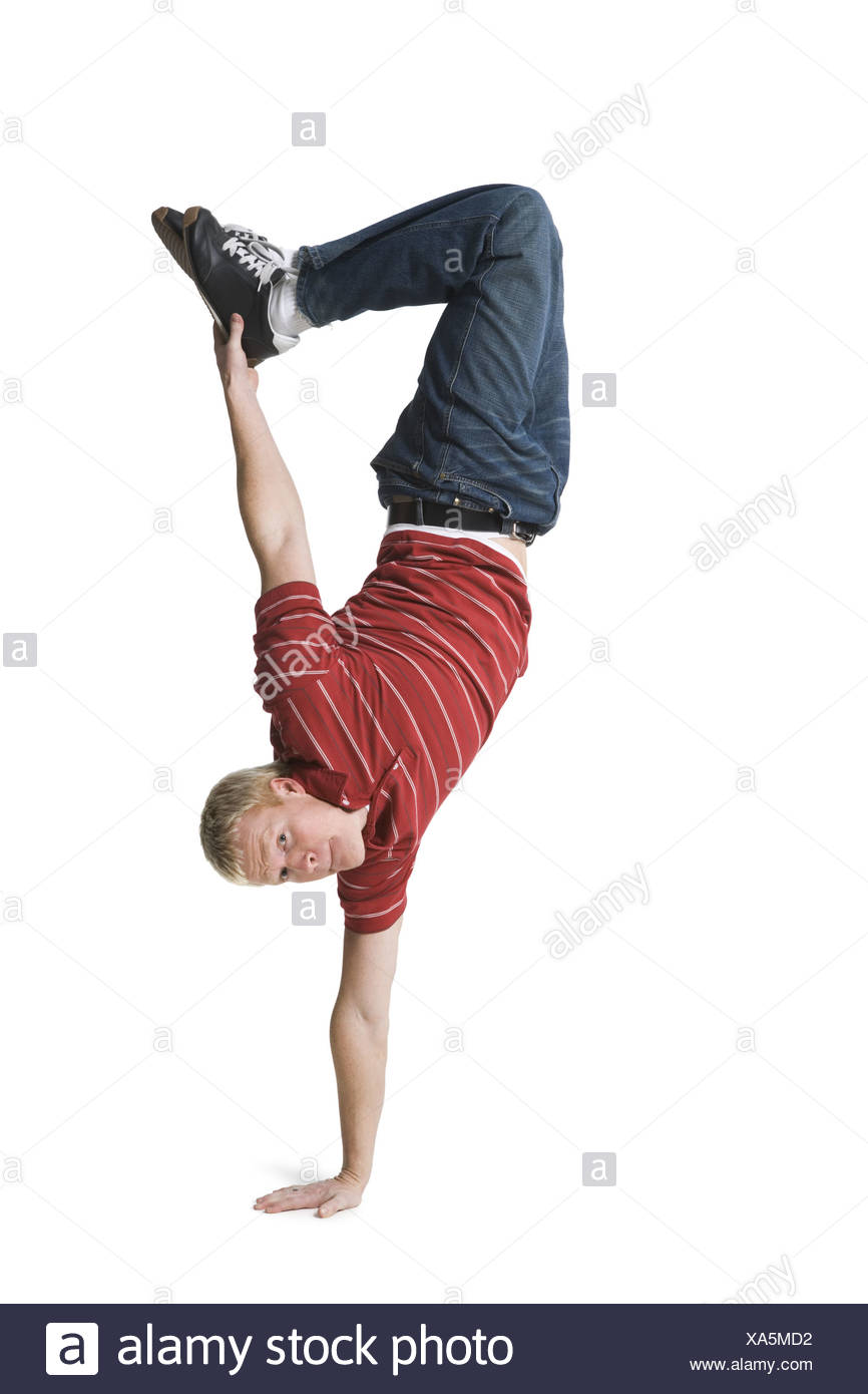 One Handed Handstand High Resolution Stock Photography and Images - Alamy
