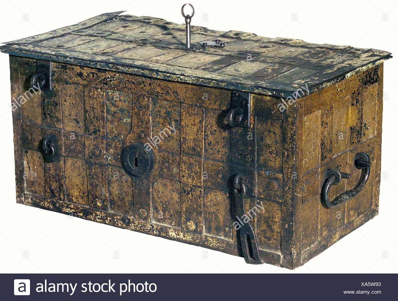 A German Iron Strongbox Stock Photos & A German Iron Strongbox Stock ...