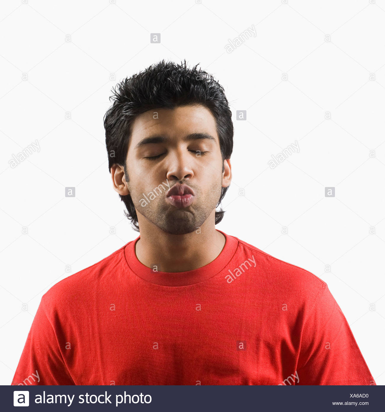Humor And Puckering Lips High Resolution Stock Photography and Images ...