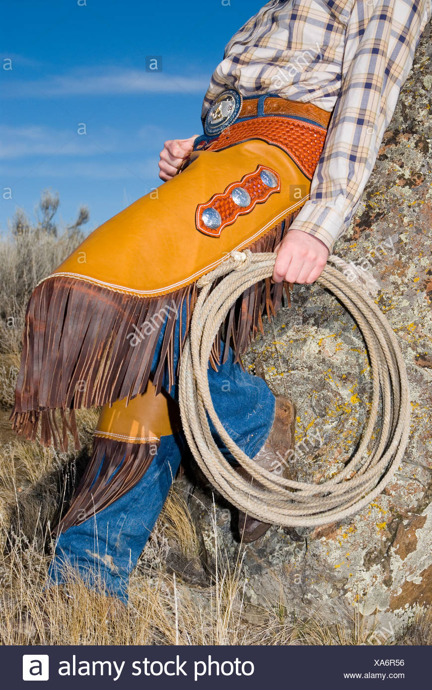 Man Wearing Chaps High Resolution Stock Photography and Images - Alamy