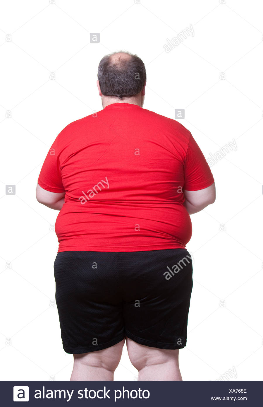 Obese Man Cut Out Stock Images & Pictures - Alamy