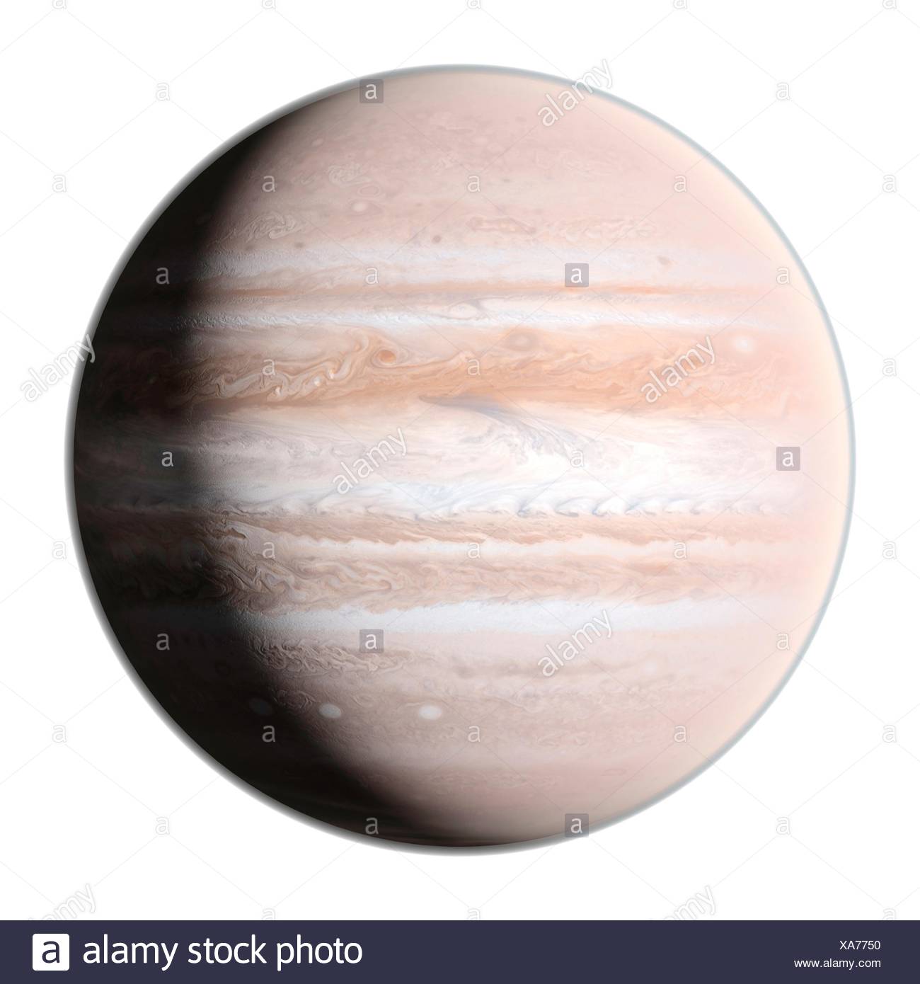 Planet Jupiter White Background High Resolution Stock Photography and ...
