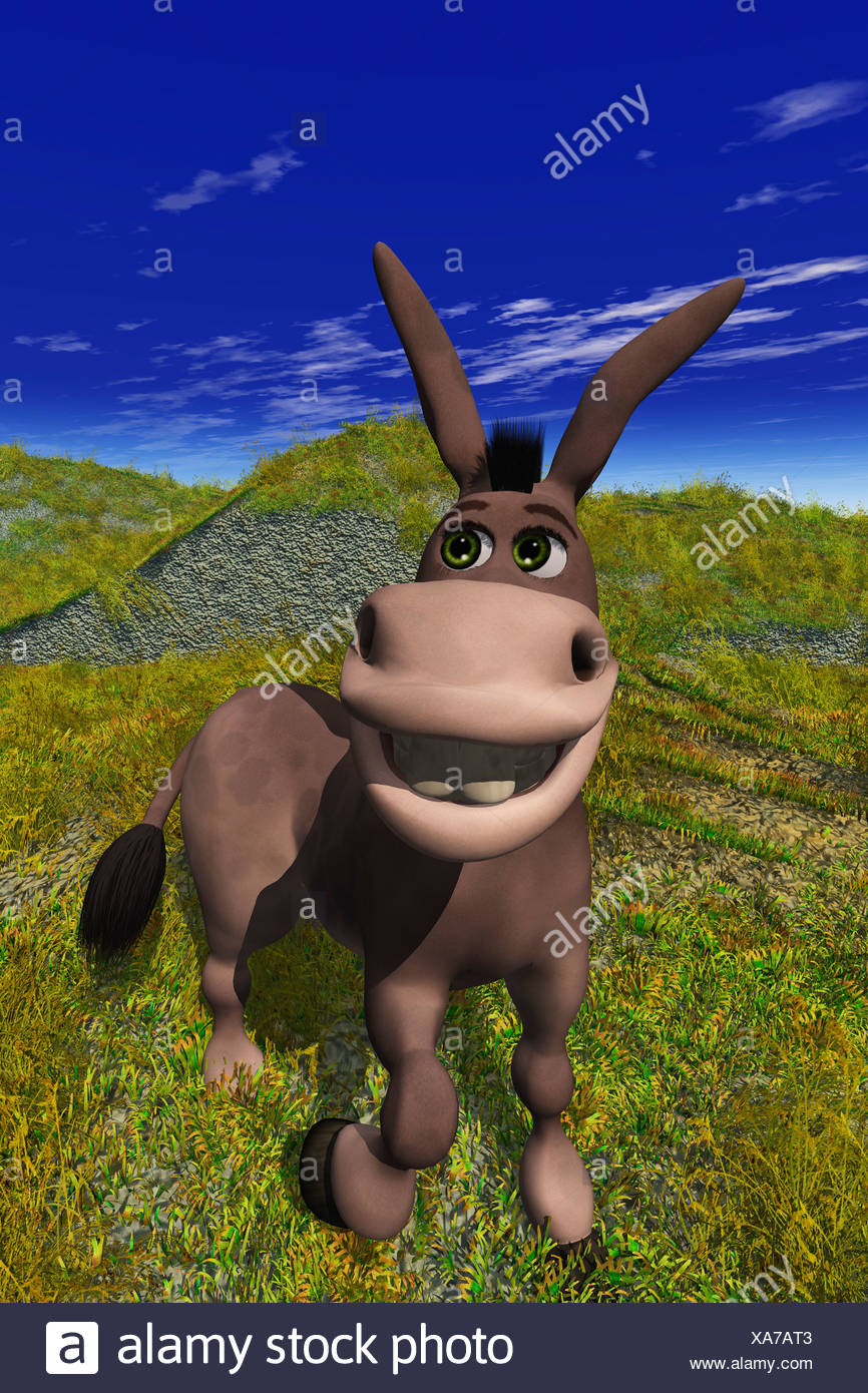 Donkey Cartoon Stock Photos & Donkey Cartoon Stock Images - Alamy