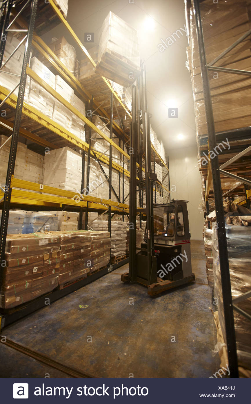 Cold Food Storage Warehouse High Resolution Stock Photography and ...