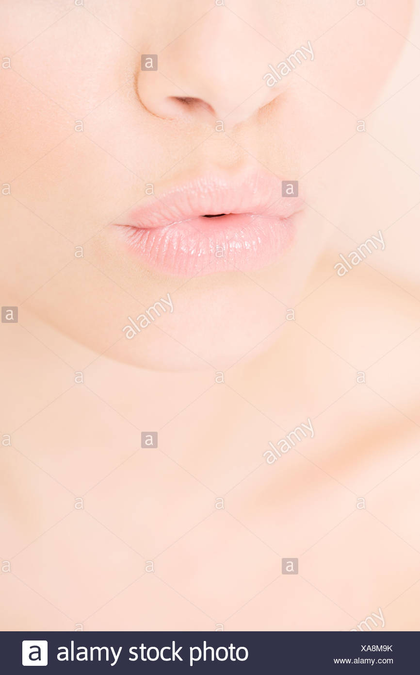 Lips Pout Mouth Close Up Stock Photos & Lips Pout Mouth Close Up Stock ...