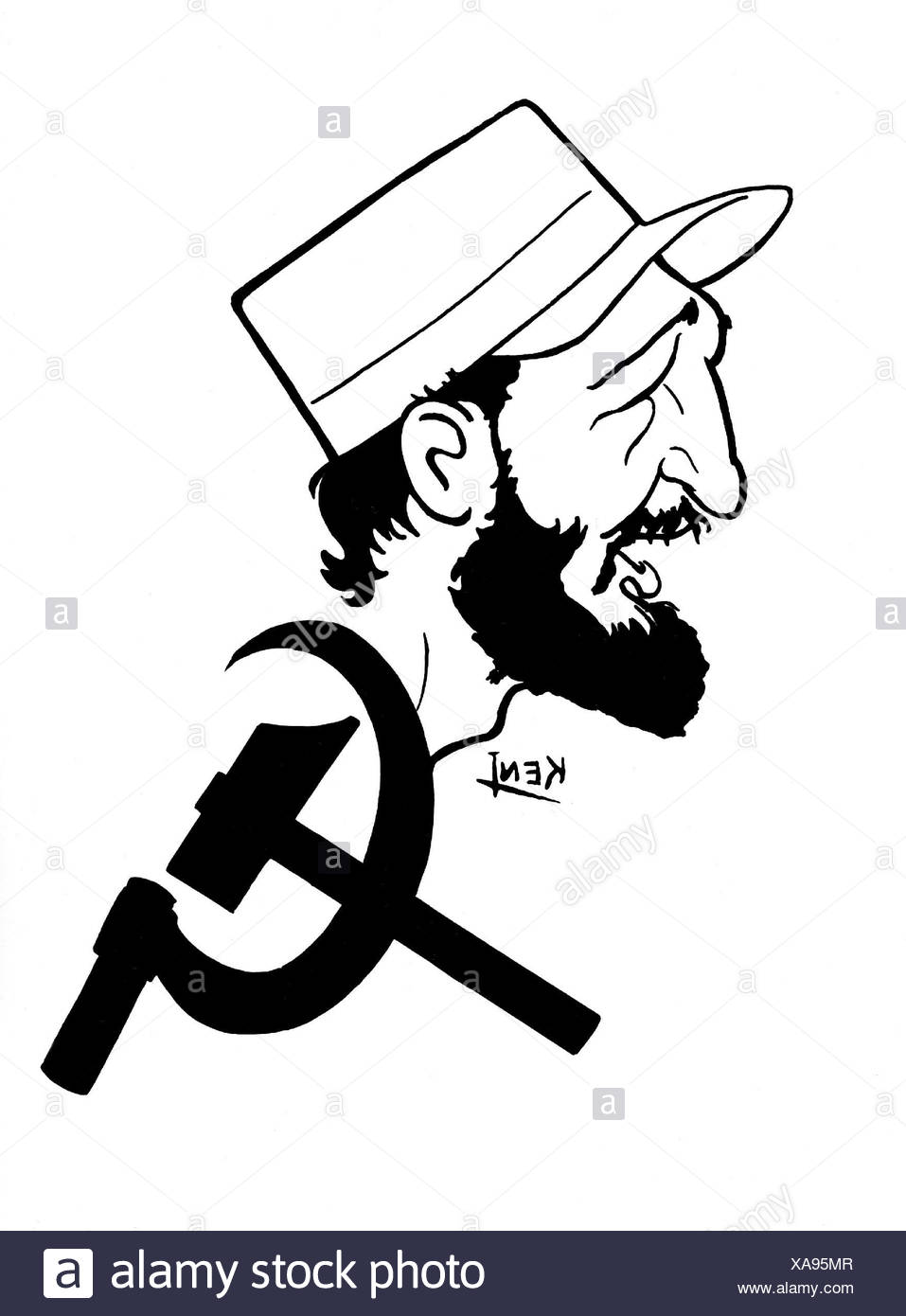 Fidel Castro Portrait High Resolution Stock Photography and Images - Alamy