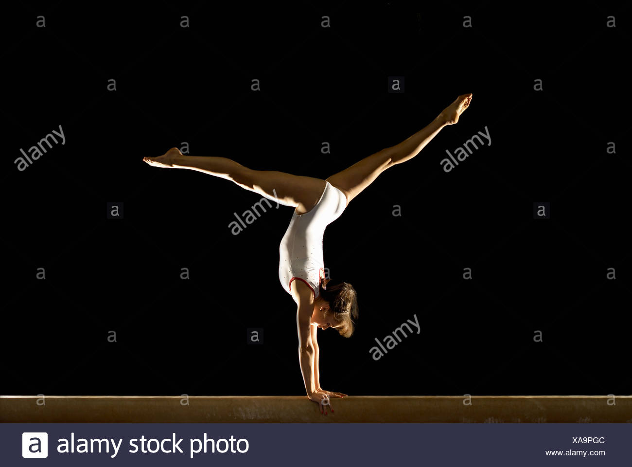 Gymnast Balance Beam High Resolution Stock Photography and Images - Alamy