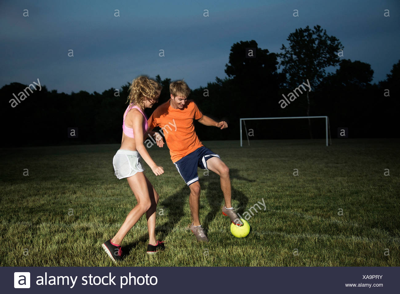 Soccer Field Night High Resolution Stock Photography and Images - Alamy