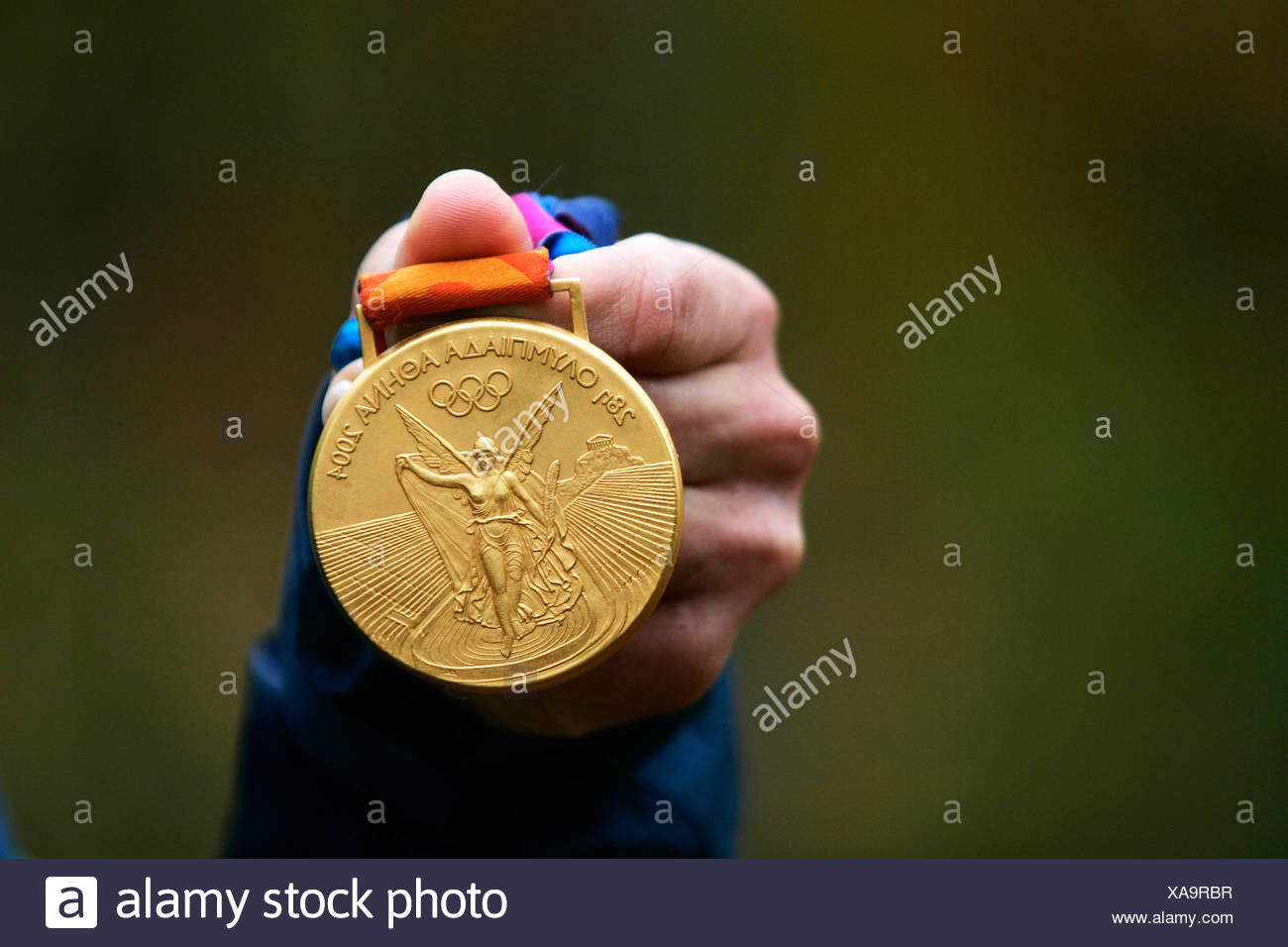 2004 Olympics Medals High Resolution Stock Photography and Images - Alamy