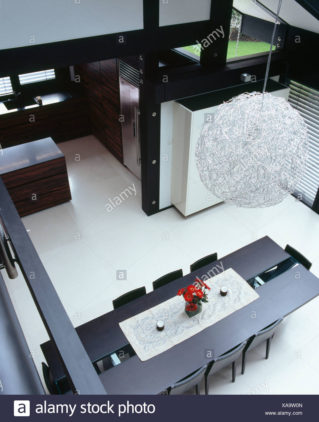 Birds Eye View Table Chairs High Resolution Stock Photography and ...