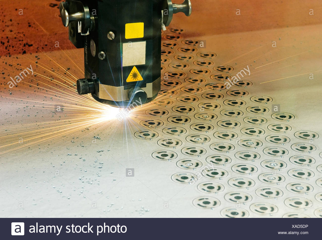 Laser Beam Cutting High Resolution Stock Photography and Images - Alamy