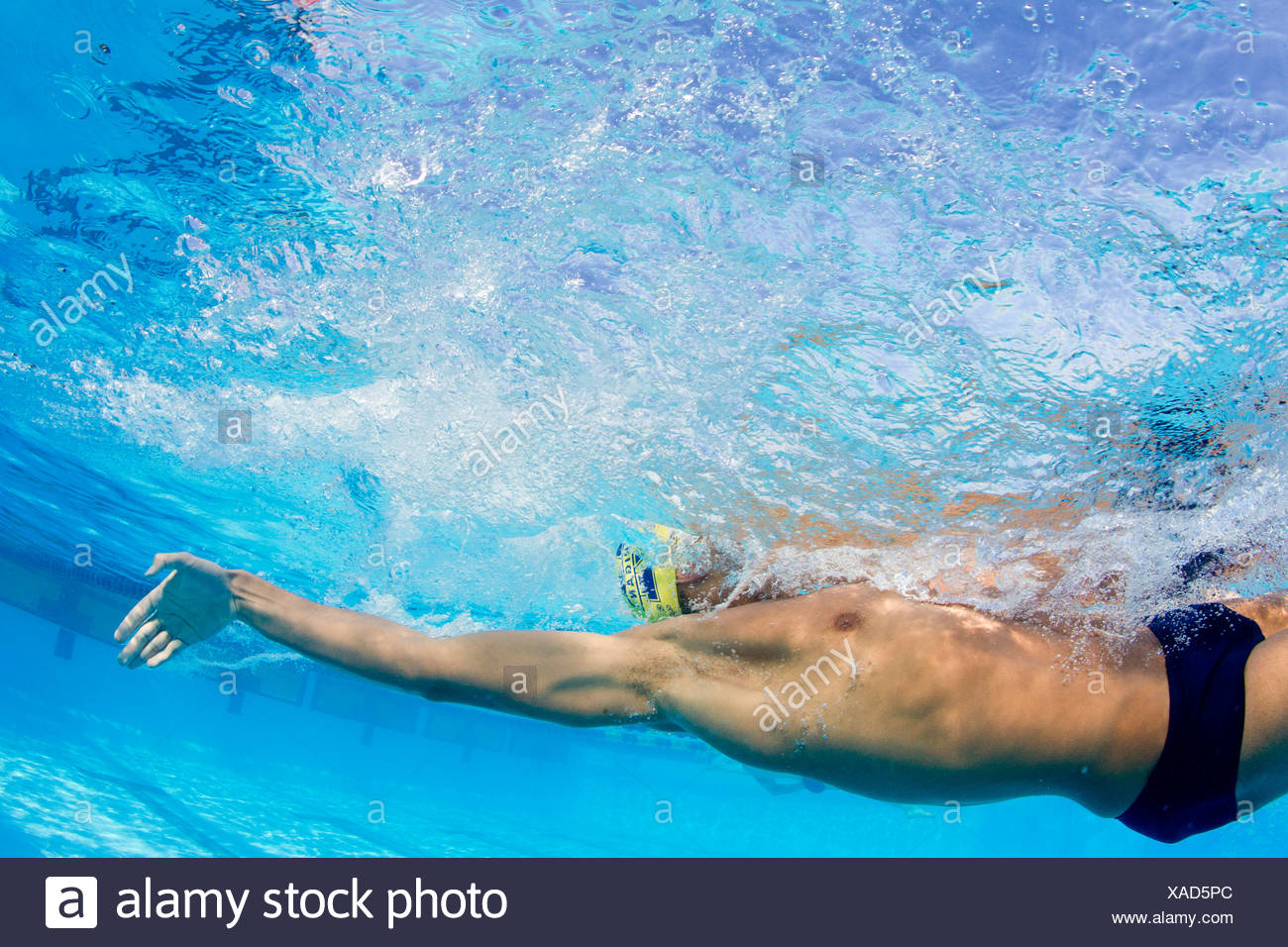 Backstroke Swimmer High Resolution Stock Photography and Images - Alamy