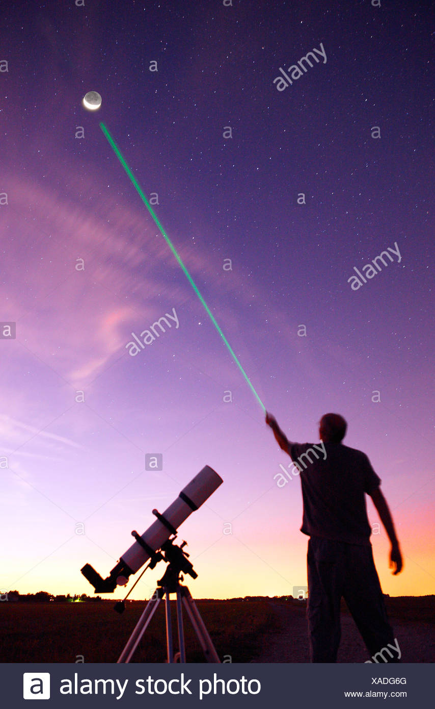 Man Looking At Moon High Resolution Stock Photography and Images - Alamy