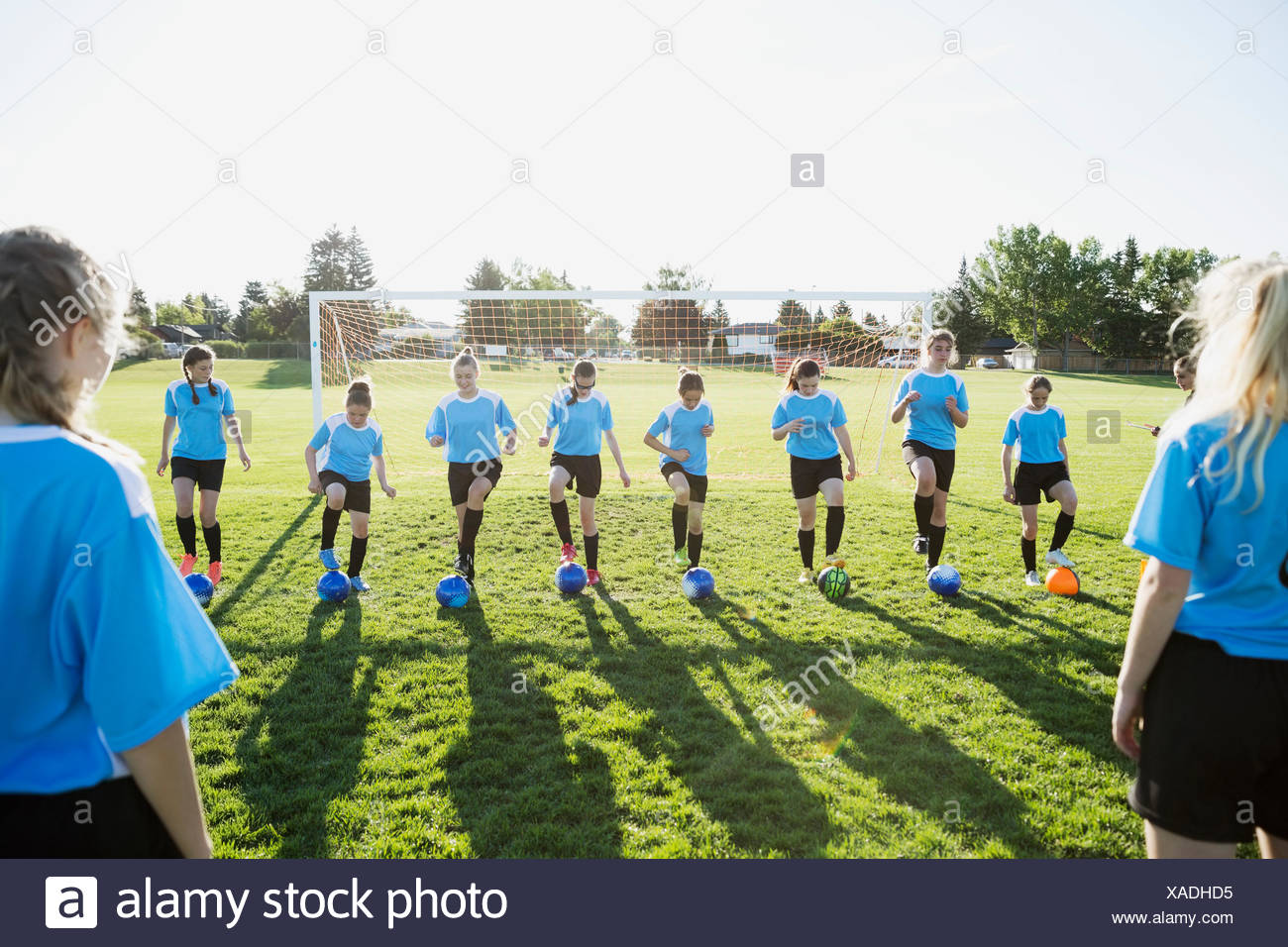 Soccer Practice Drills Stock Photos & Soccer Practice Drills Stock ...