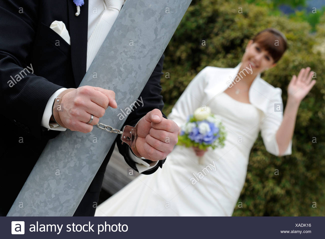 Female Handcuffed High Resolution Stock Photography and Images - Alamy