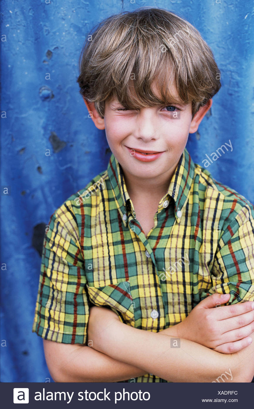 Boy Smirking High Resolution Stock Photography and Images - Alamy