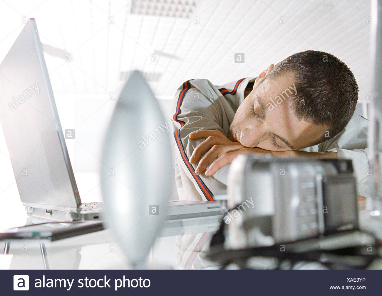 Nap On Desk High Resolution Stock Photography and Images - Alamy