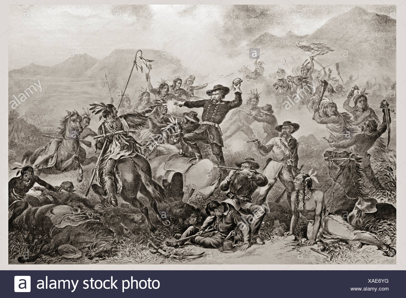 Custer Defeat High Resolution Stock Photography and Images - Alamy