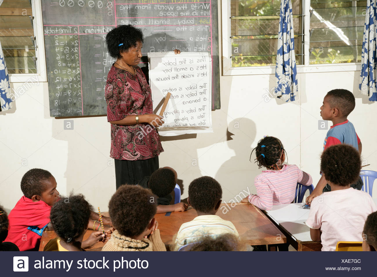 School Papua New Guinea Children High Resolution Stock Photography and ...