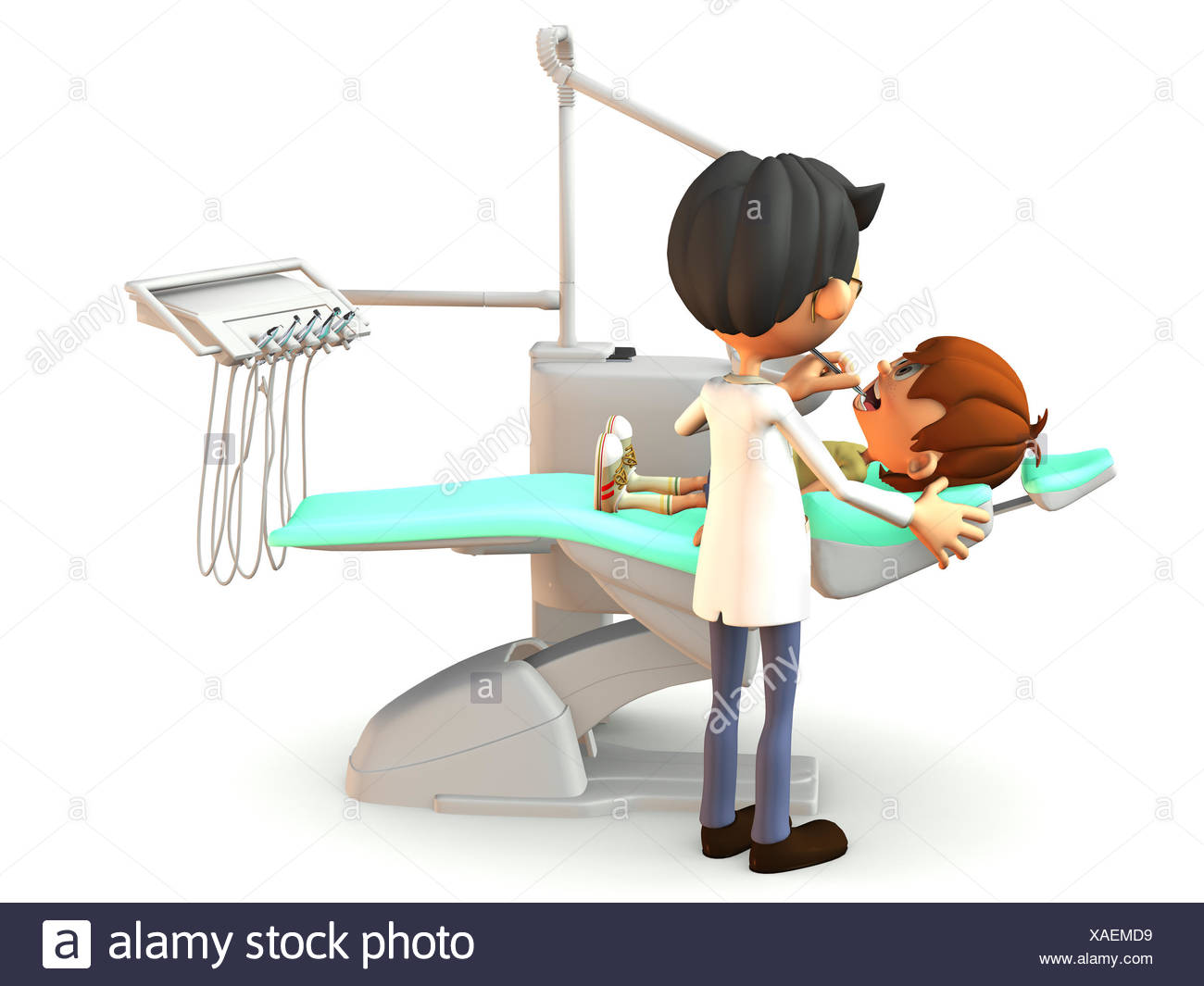 Dentist And Mouth Comic Stock Photos & Dentist And Mouth Comic Stock ...
