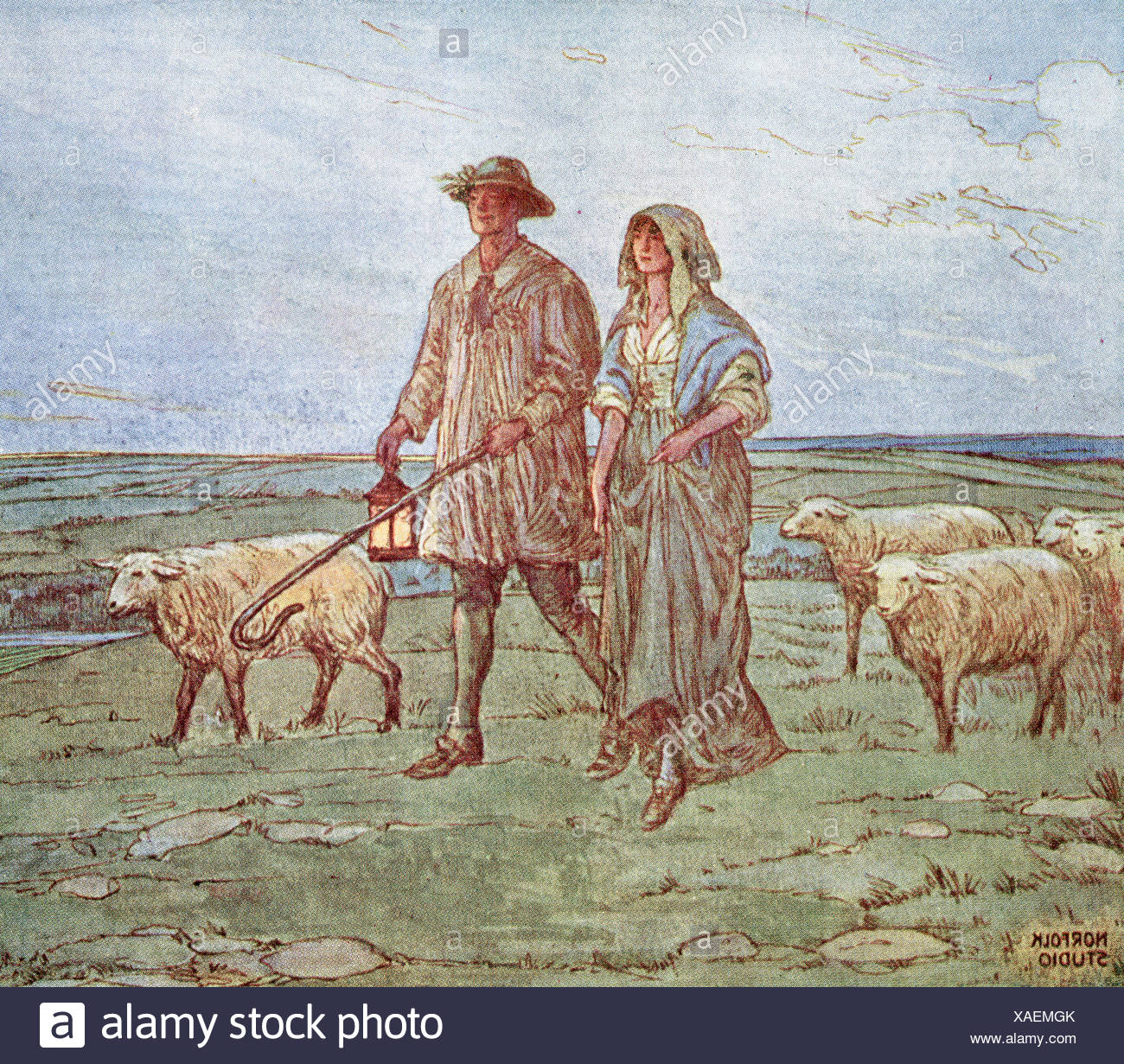 Shepherdess Agriculture High Resolution Stock Photography and Images ...