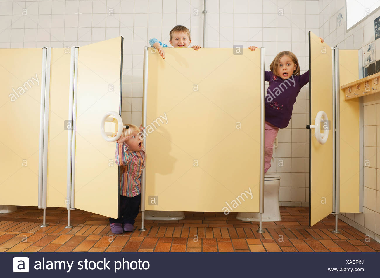 Toilette Kindergarten High Resolution Stock Photography and Images - Alamy