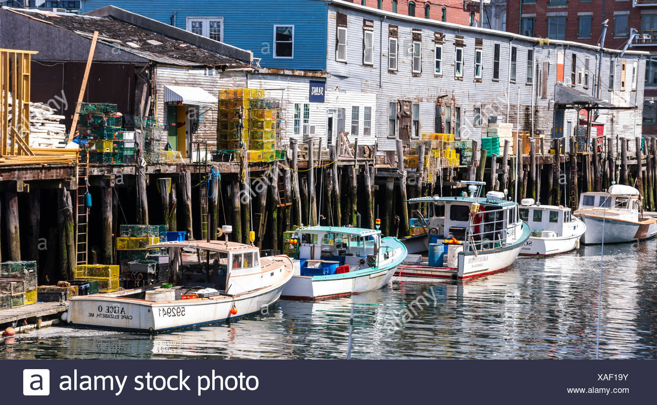 Portland Maine Harbor Stock Photos & Portland Maine Harbor Stock Images ...