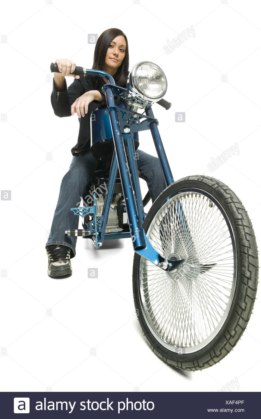 Motorbikes Posing High Resolution Stock Photography and Images - Alamy