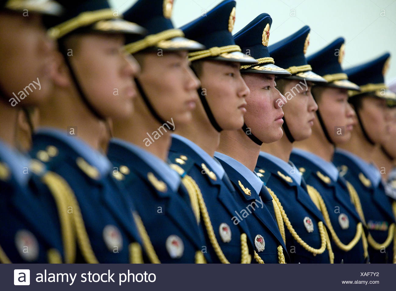 Young Chinese Men In Military High Resolution Stock Photography and ...