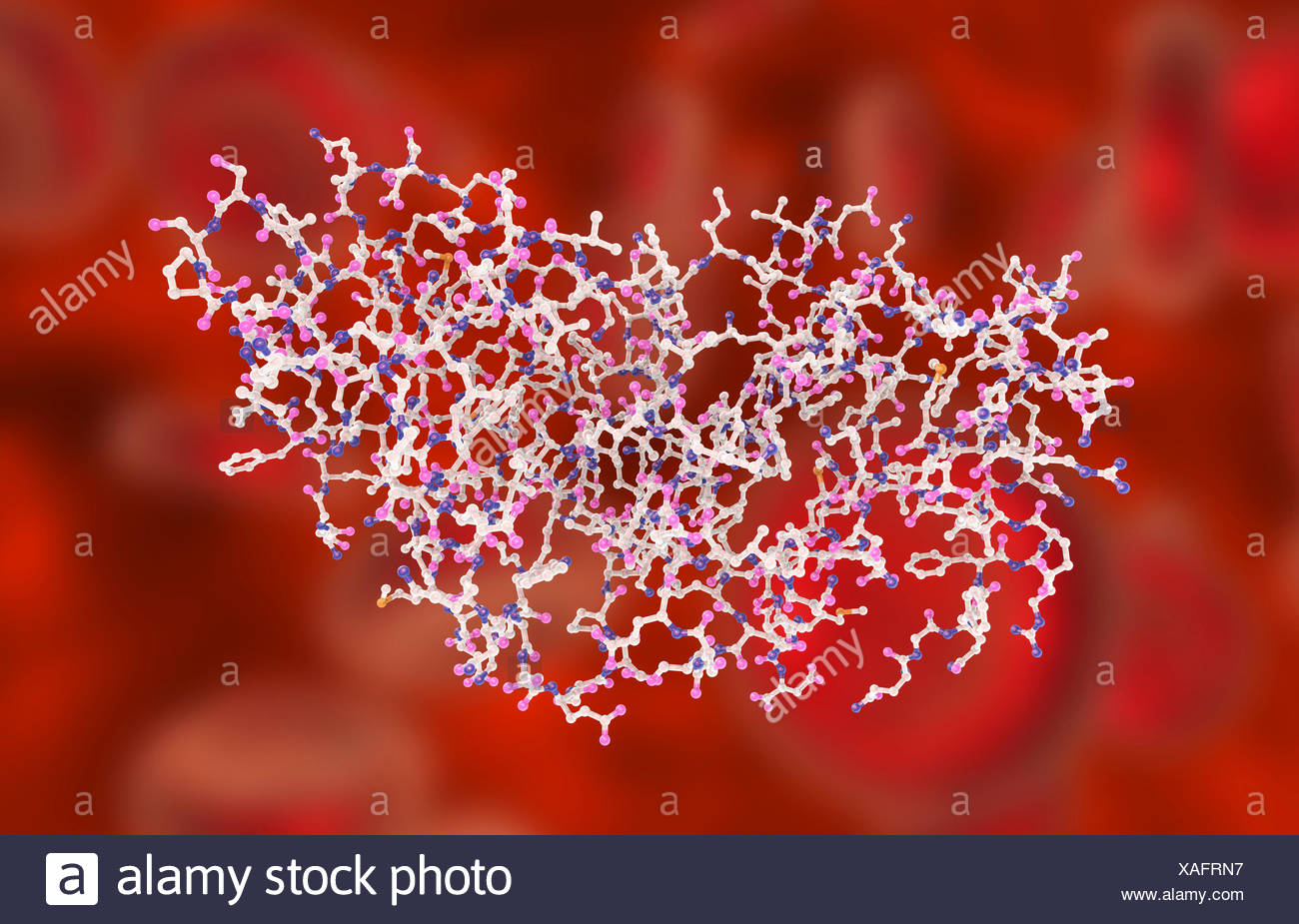 Molecular Model Interferon Gamma High Resolution Stock Photography and ...