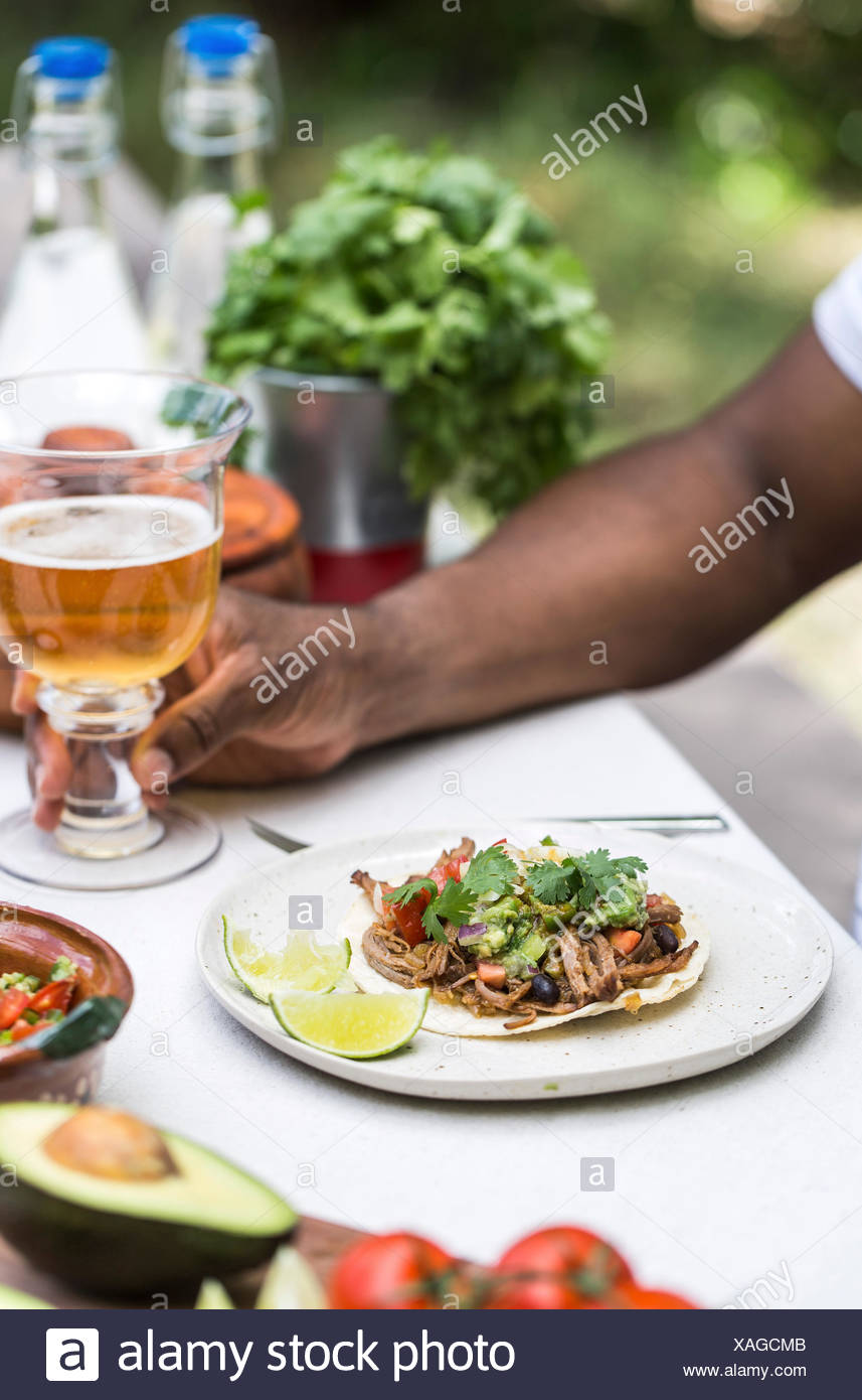 Man Eating Taco High Resolution Stock Photography and Images - Alamy
