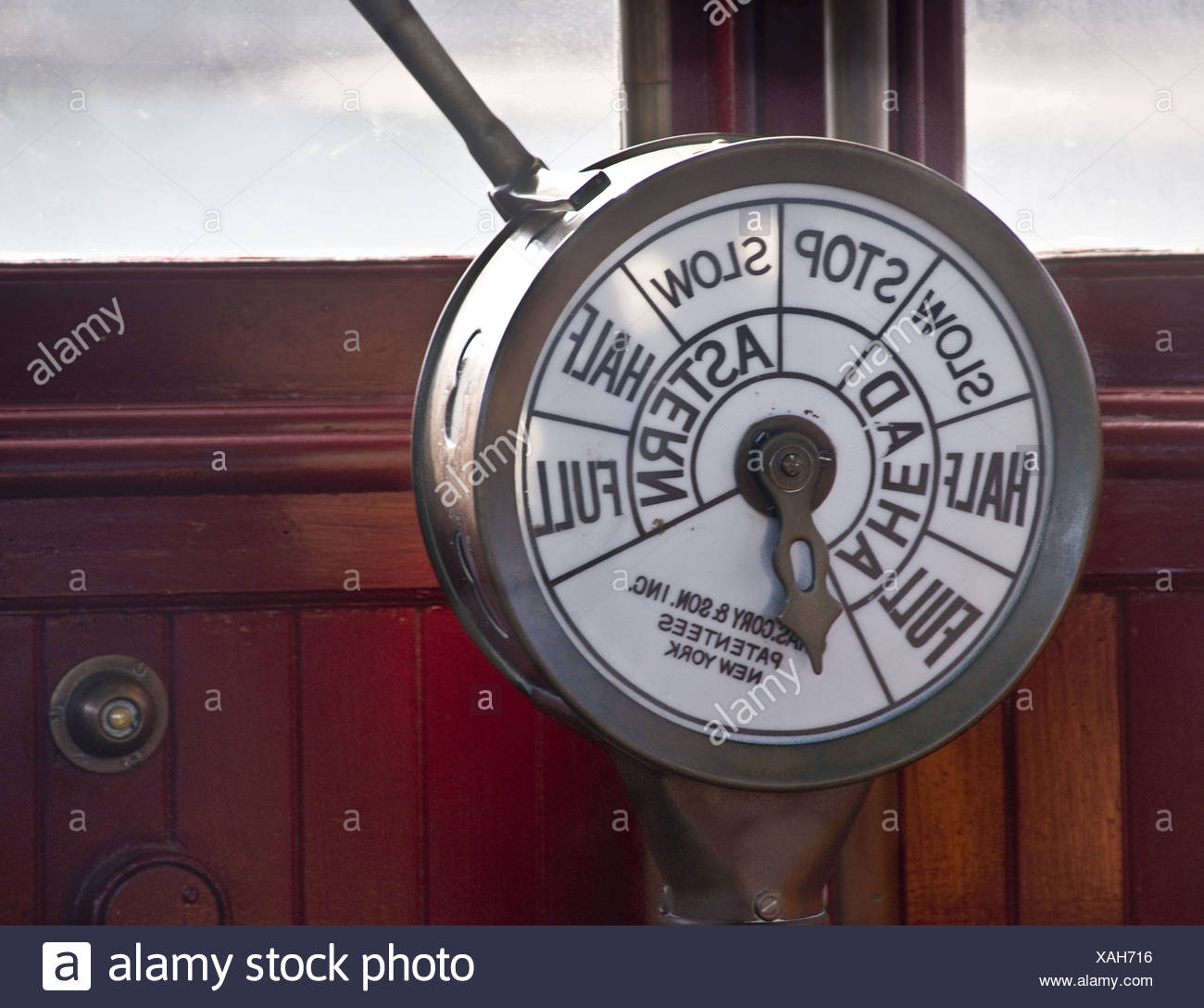 Engine Order Telegraph Stock Photos & Engine Order Telegraph Stock ...