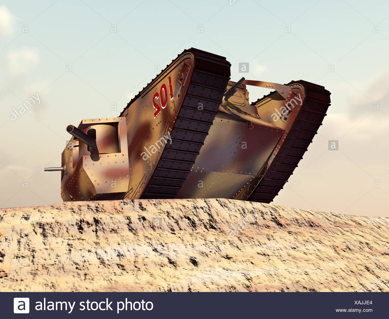 Ww1 Tank Stock Photos & Ww1 Tank Stock Images - Alamy