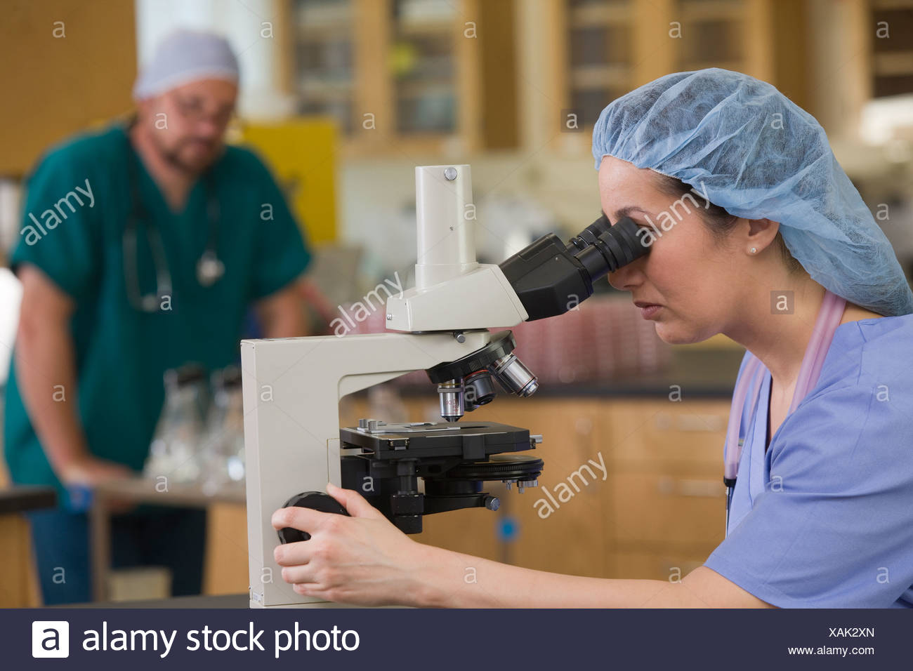 Microscope Sample High Resolution Stock Photography and Images - Alamy