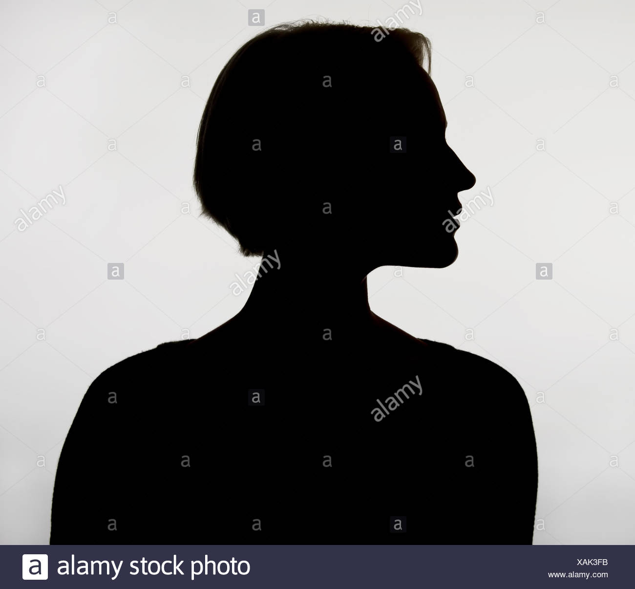 Female Secret Silhouette High Resolution Stock Photography and Images ...