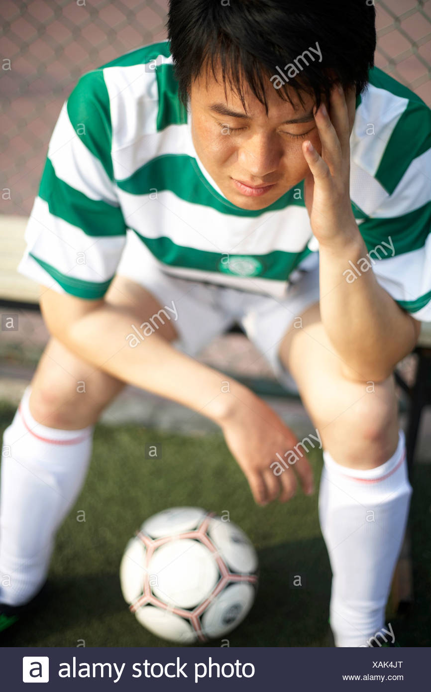 Tired Soccer Player High Resolution Stock Photography and Images - Alamy